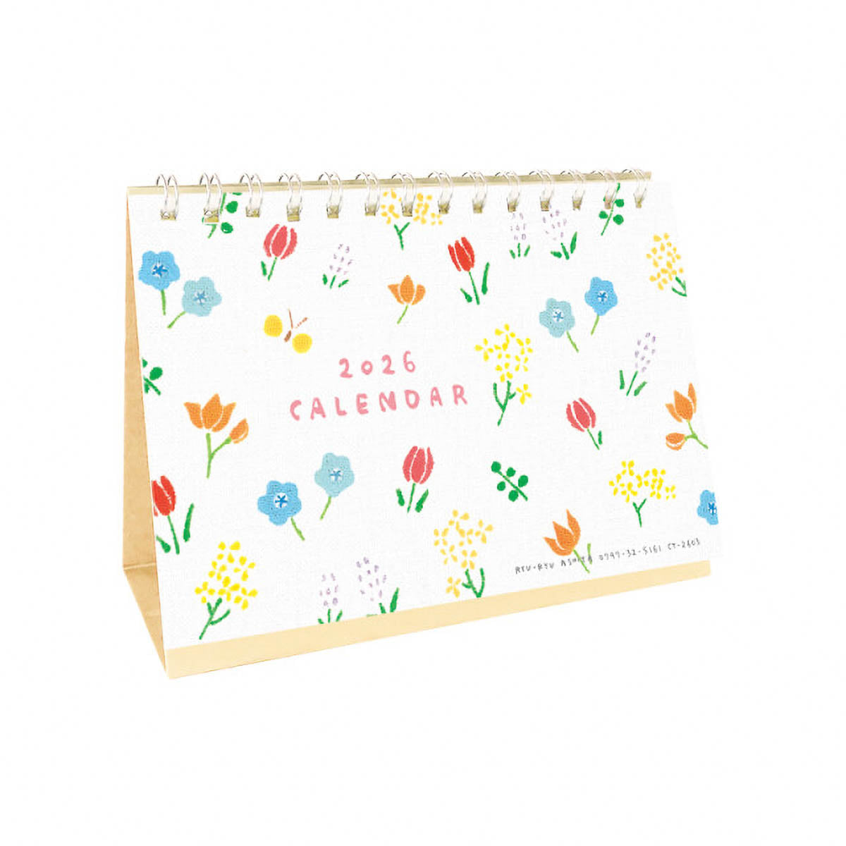 Kalender - RYU-RYU - Desk Calendar - Tenugui - 2026 – Maido Okini
